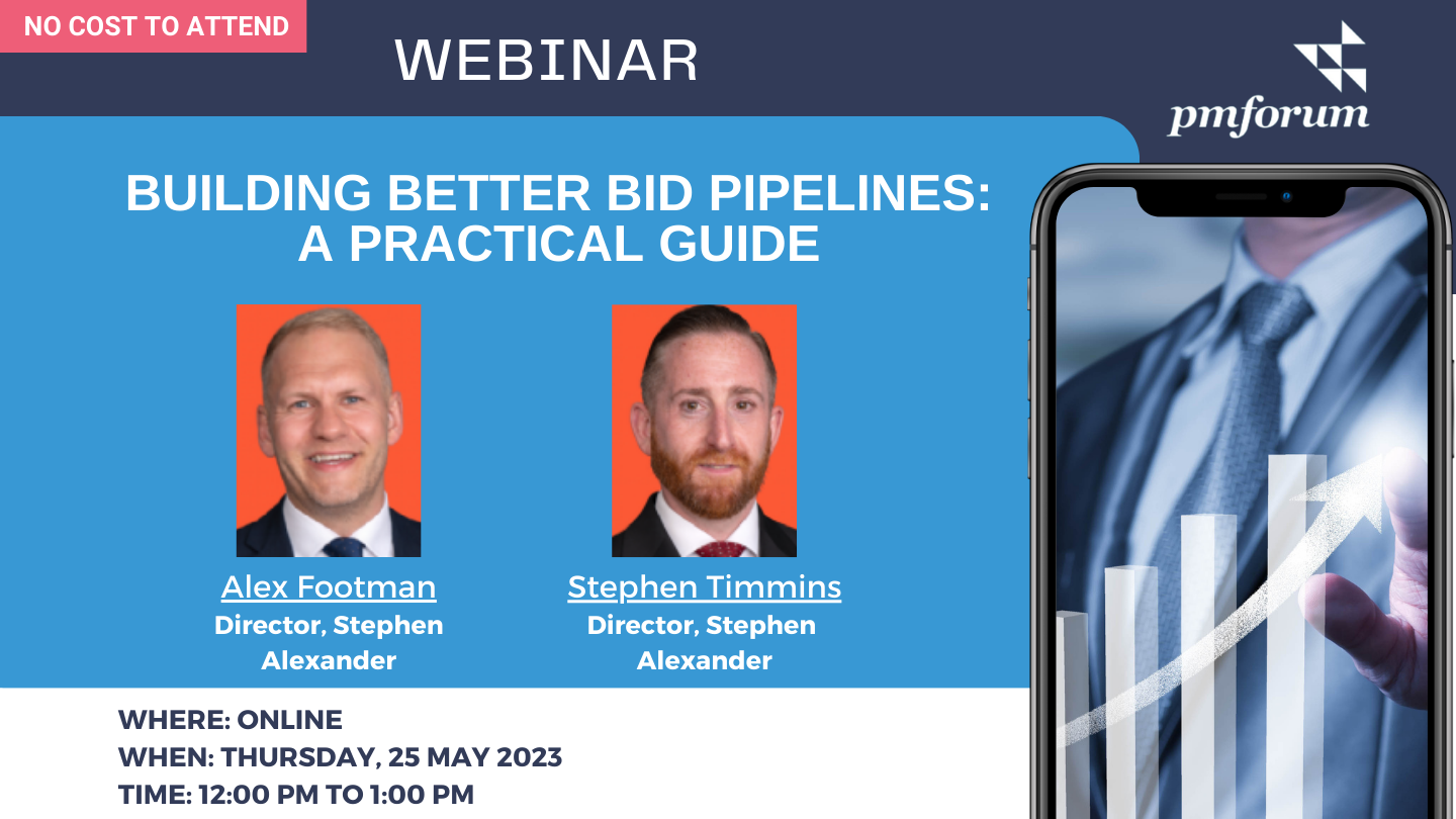 Building better bid pipelines: a practical guide - PM Forum