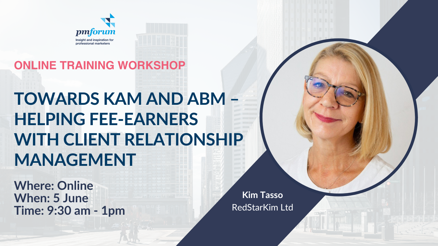 Towards KAM and ABM – Helping fee-earners with client relationship ...