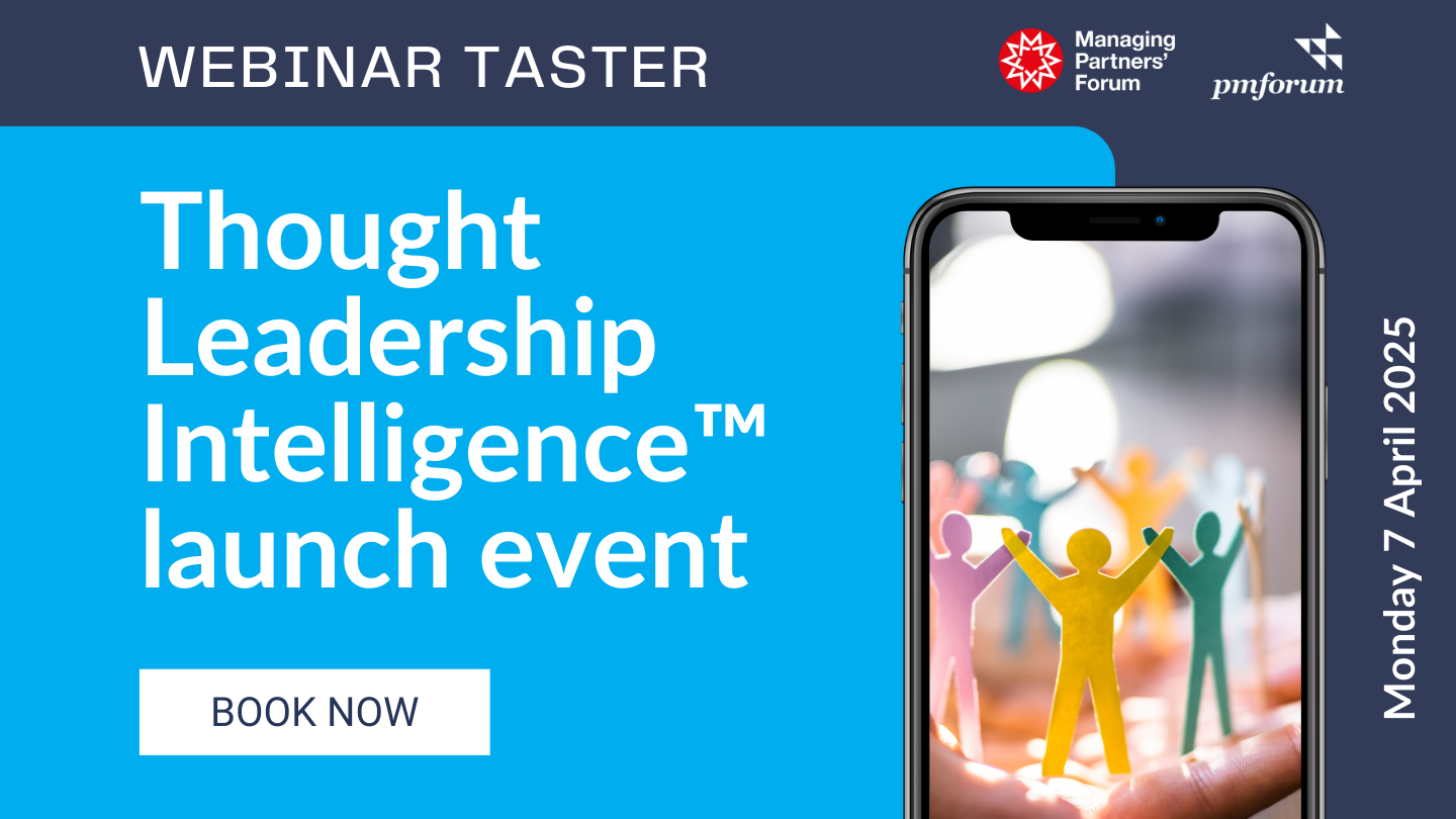 Thought Leadership Intelligence℠ launch - PM Forum